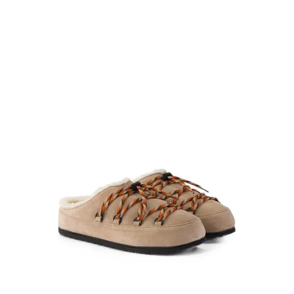 Prada Neutrals Slippers
