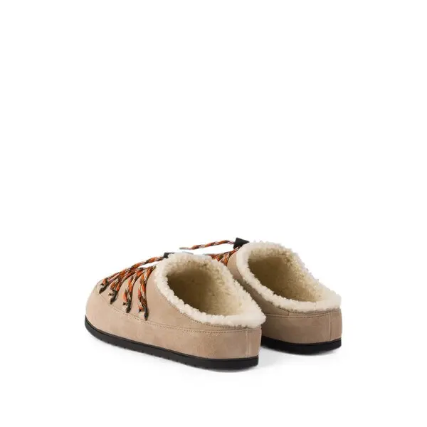 Prada Neutrals Slippers - Cream