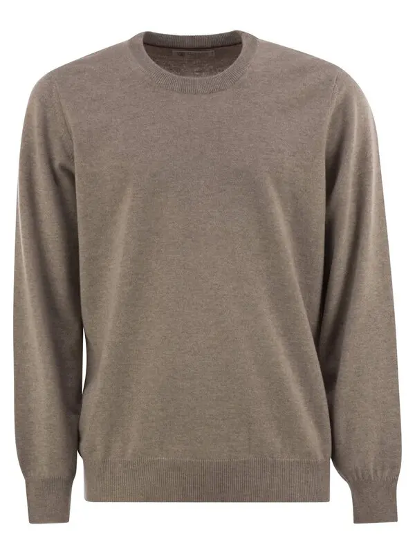 Brunello Cucinelli Pure Cashmere Crew-neck Sweater