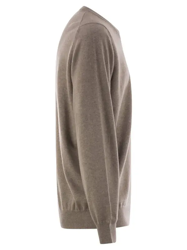 Brunello Cucinelli Pure Cashmere Crew-neck Sweater