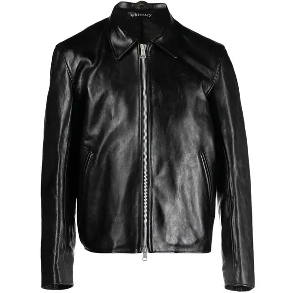 Our Legacy Leather Jacket - Black