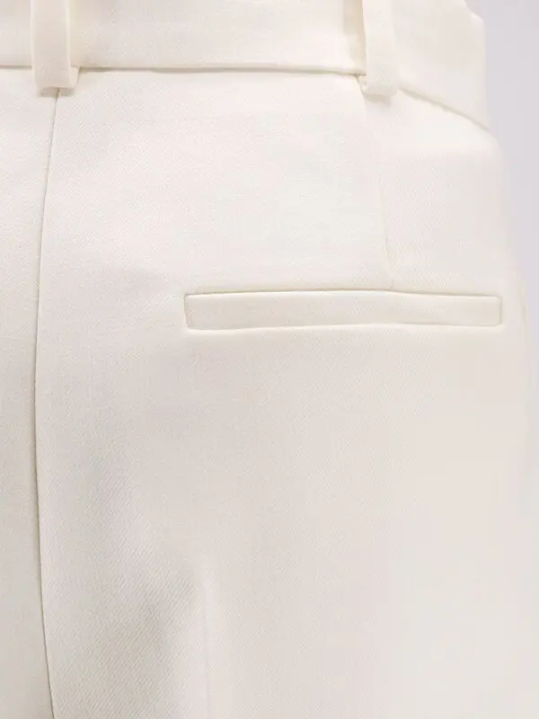 Dior Virgin Wool Trousers - Cream