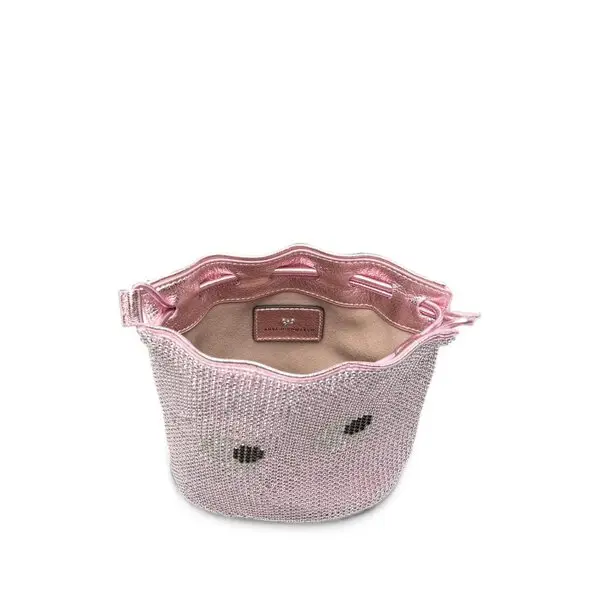 ANYA HINDMARCH Crystal Embellished Clutch