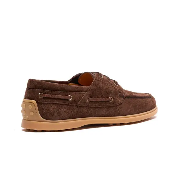 TOD'S Suede Boat Laofers