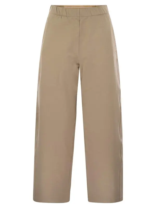 Max Mara Silk And Cotton Fleece Trousers - Multicolor