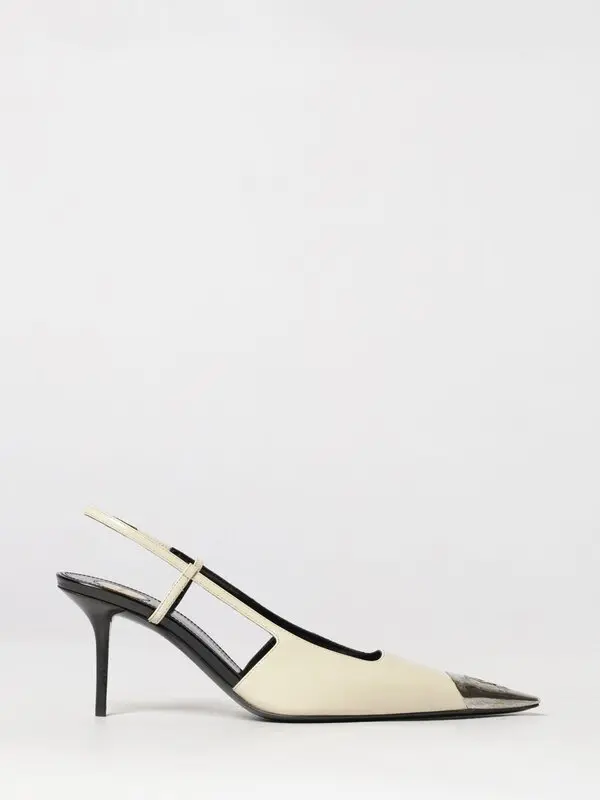 Saint Laurent High Heel Shoes - Cream