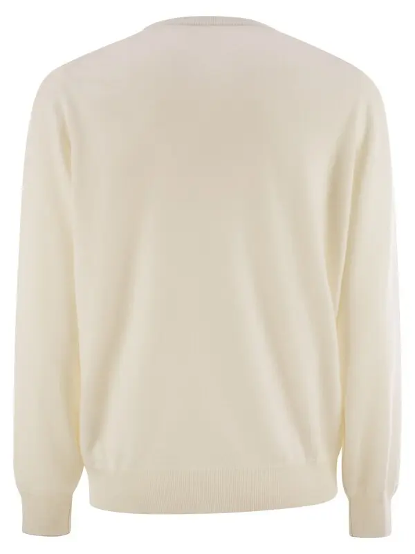 Brunello Cucinelli Pure Cashmere Crew-neck Sweater