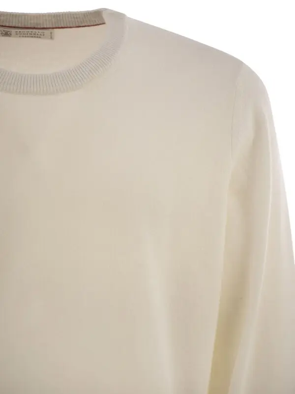 Brunello Cucinelli Pure Cashmere Crew-neck Sweater