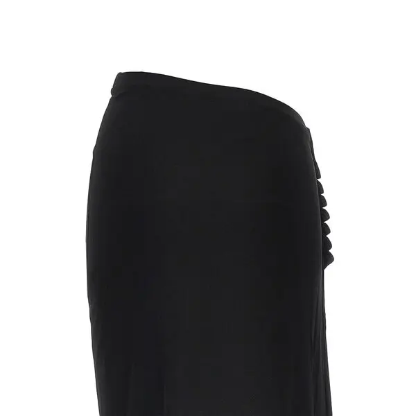 Rabanne Gathered Midi Skirt