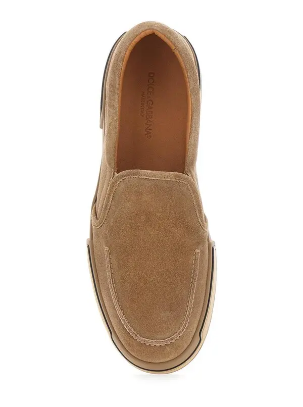 Dolce & Gabbana Portofino Suede Sneakers - Multicolor