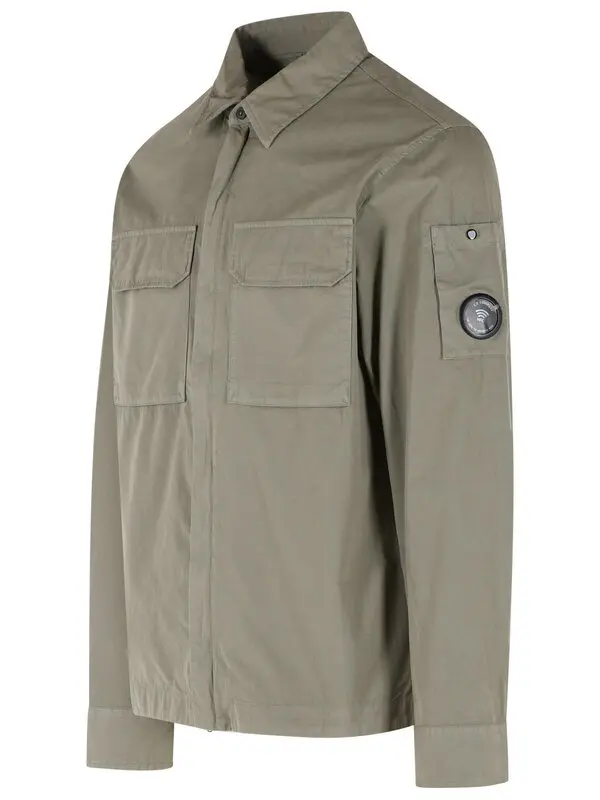 C.P. COMPANY Beige Cotton Overshirt