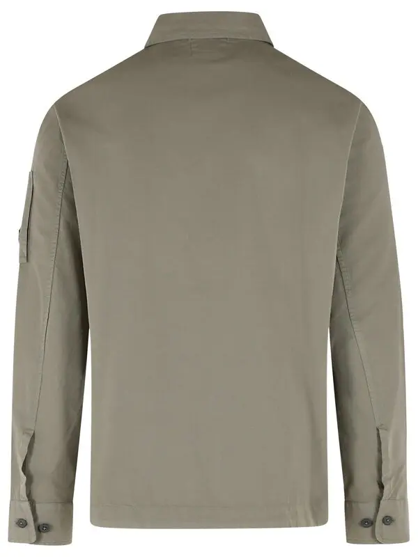 C.P. COMPANY Beige Cotton Overshirt