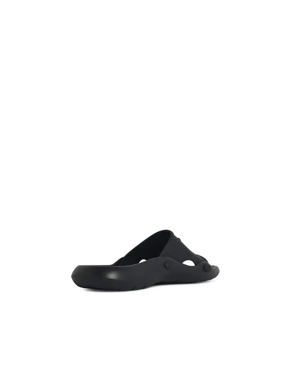Versace Rubber Slippers - Black