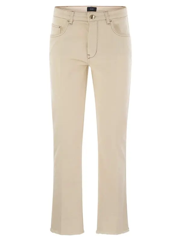 FAY Denim 5-pocket Trousers