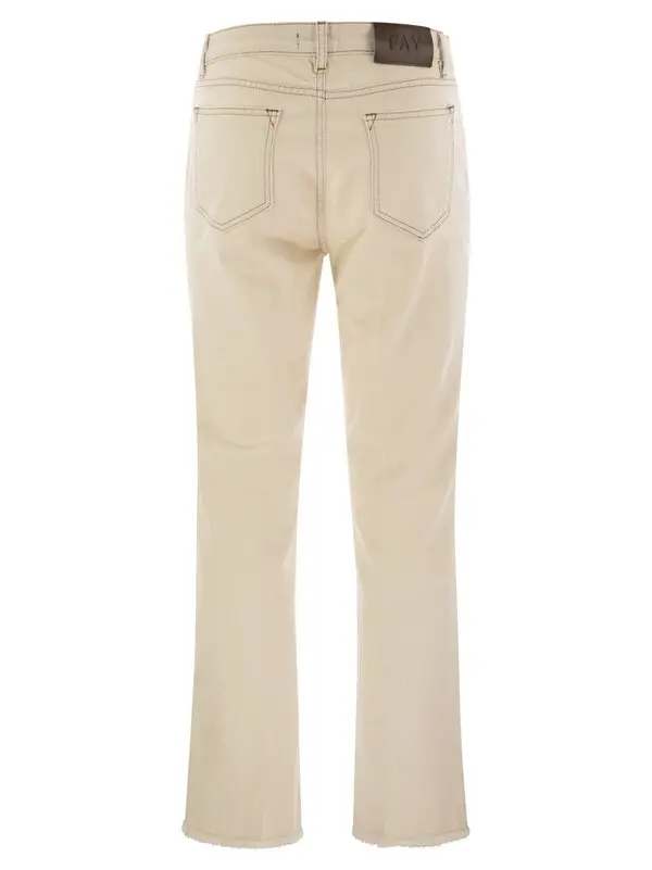 FAY Denim 5-pocket Trousers