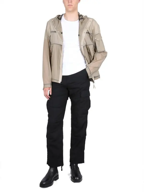 TEN C Bonded Anorak - Cream