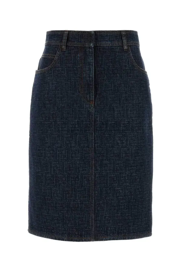 Fendi Denim Skirt