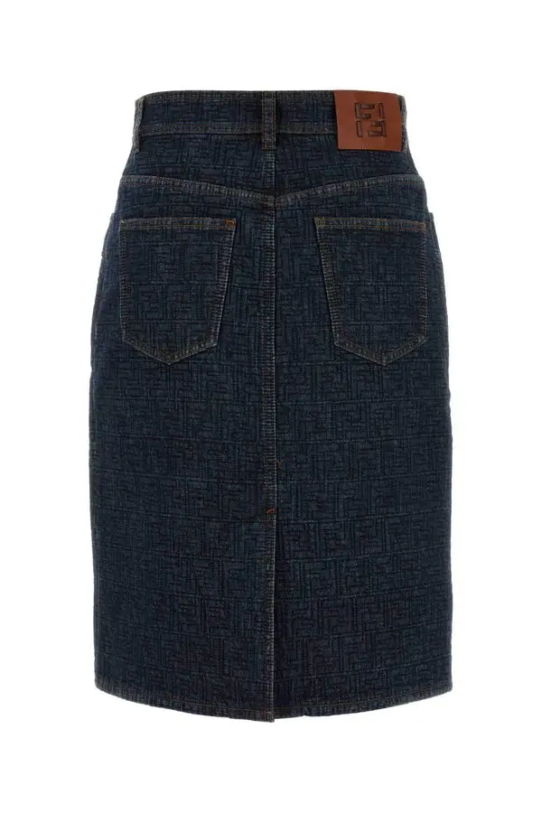 Fendi Denim Skirt