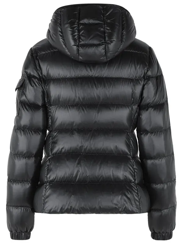 Moncler Glesse' Short Hooded Down Jacket In Polyamide