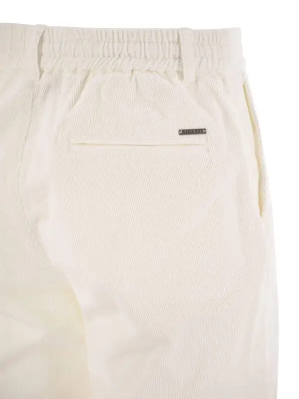 Peserico Corduroy Trousers - White