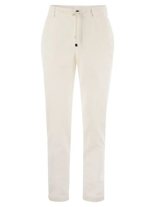 Peserico Corduroy Trousers - White