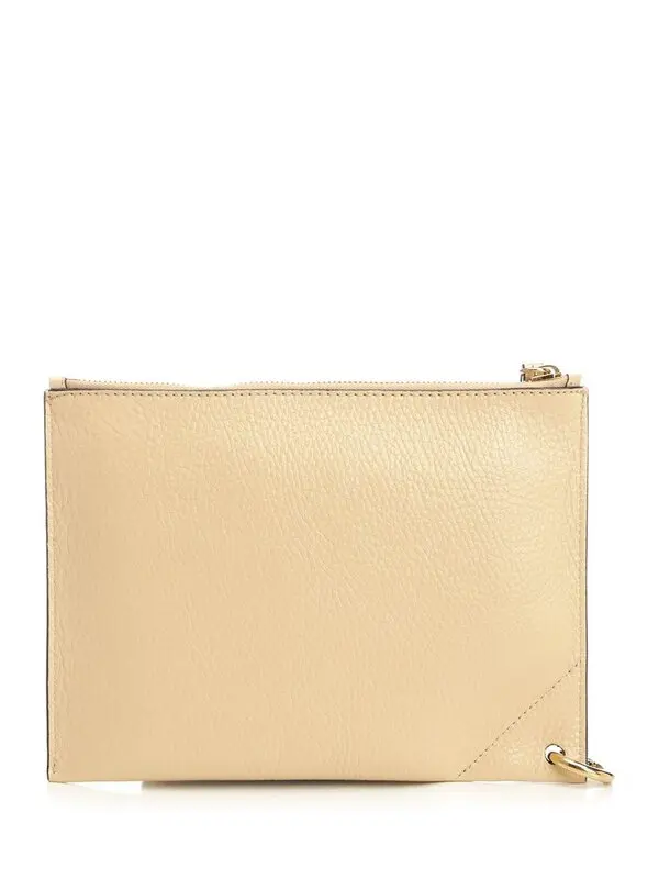 Chloé Spin Clutch Bag - Cream