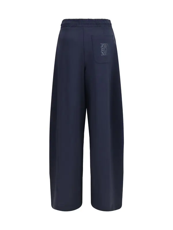 Max Mara Olmo Technical Cotton Jersey Pants