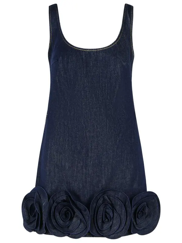 SELF-PORTRAIT Denim Dress