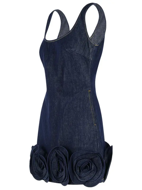 SELF-PORTRAIT Denim Dress