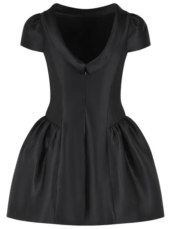 SELF-PORTRAIT Polyester Taffeta Mini Dress