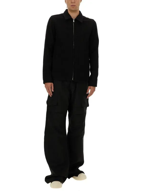 Rick Owens Wool Shirt Jacket
