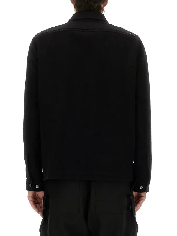 Rick Owens Wool Shirt Jacket