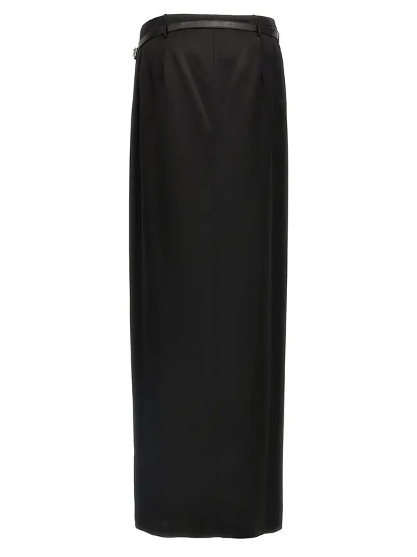 TOM FORD Silk Satin Wrap Skirt