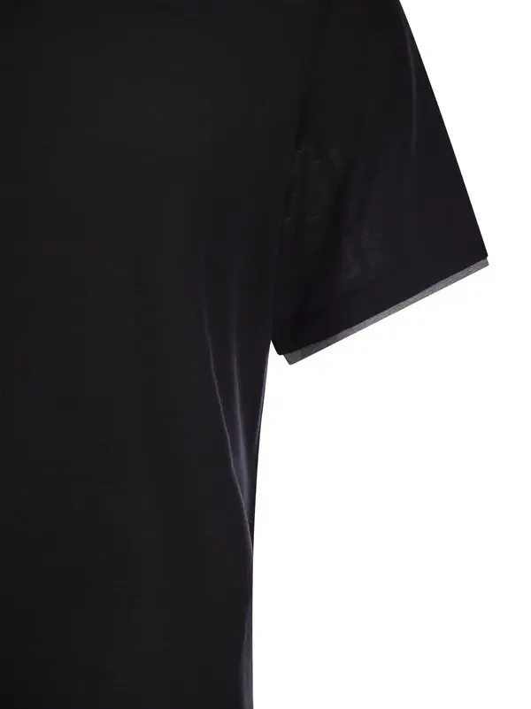 Brunello Cucinelli Silk And Cotton T-shirt