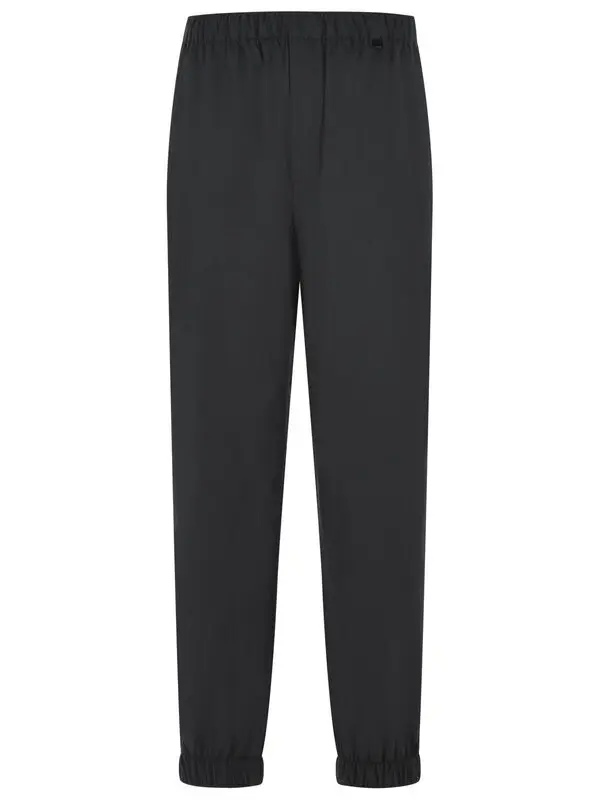 Moncler Technical Trousers In Elastic Fabric