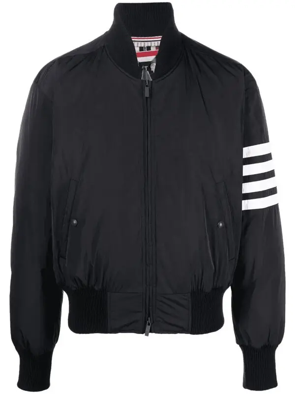 Thom Browne Bomber Jacket With 4-stripe Detail