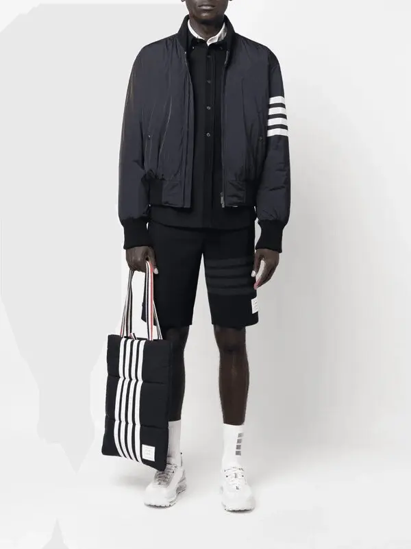 Thom Browne Bomber Jacket With 4-stripe Detail