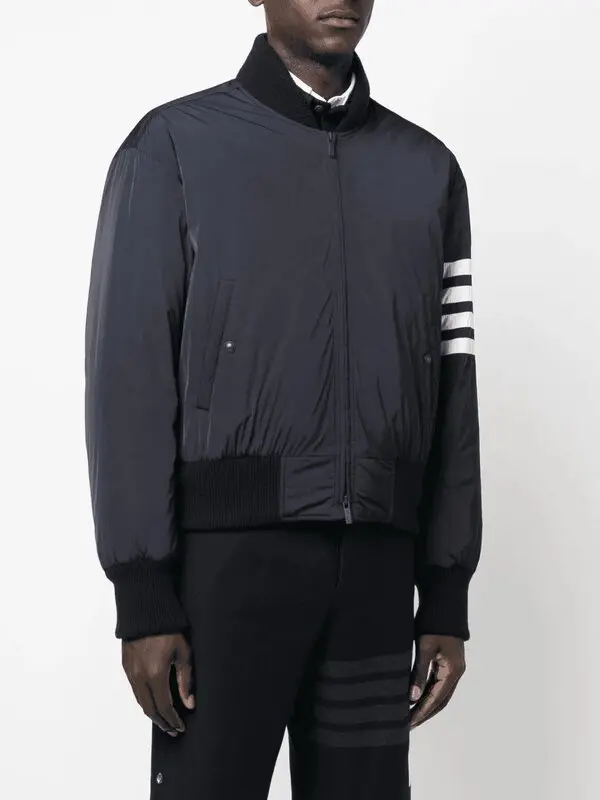 Thom Browne Bomber Jacket With 4-stripe Detail