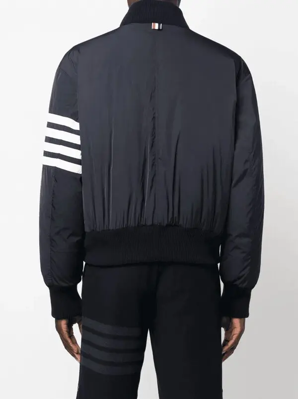 Thom Browne Bomber Jacket With 4-stripe Detail