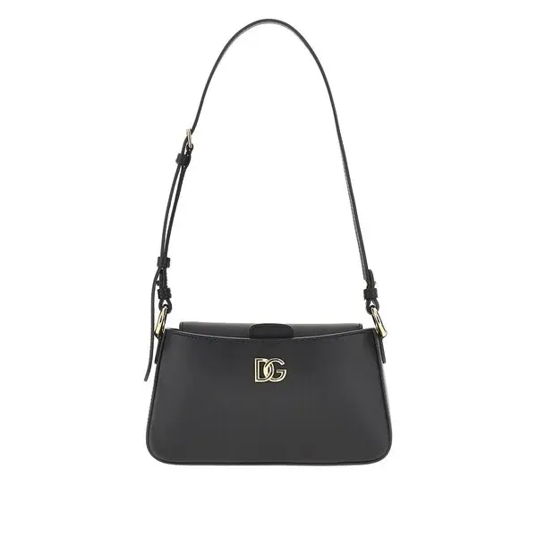Dolce & Gabbana Leather Phone Bag - Black