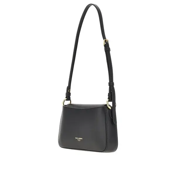 Dolce & Gabbana Leather Phone Bag - Black