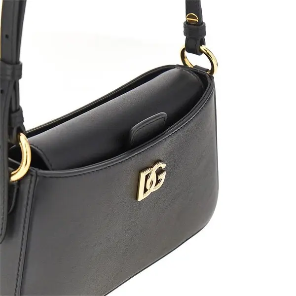 Dolce & Gabbana Leather Phone Bag - Black