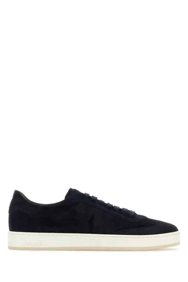Church's Navy Suede Largs 2 Sneakers - Blue