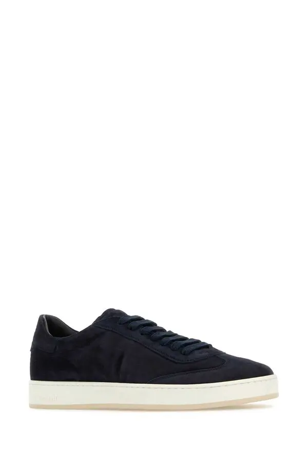 Church's Navy Suede Largs 2 Sneakers - Blue