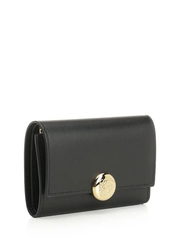 Loewe Small Vertical Wallet Pebble