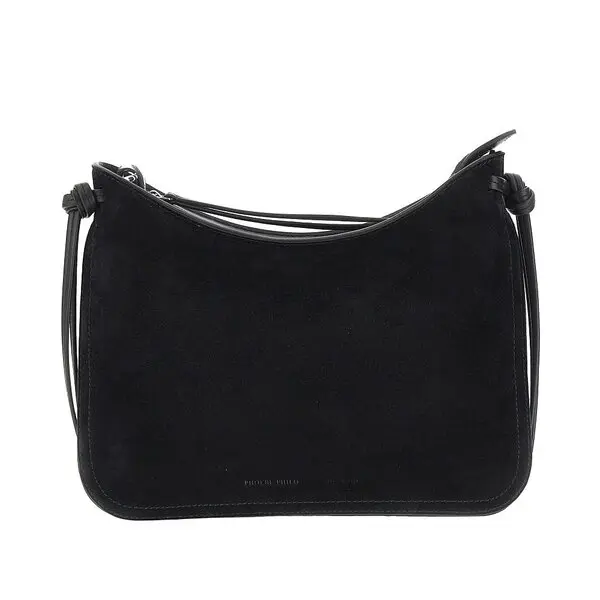 Phoebe Philo Leather Small 'gig' Shoulder Bag - Black
