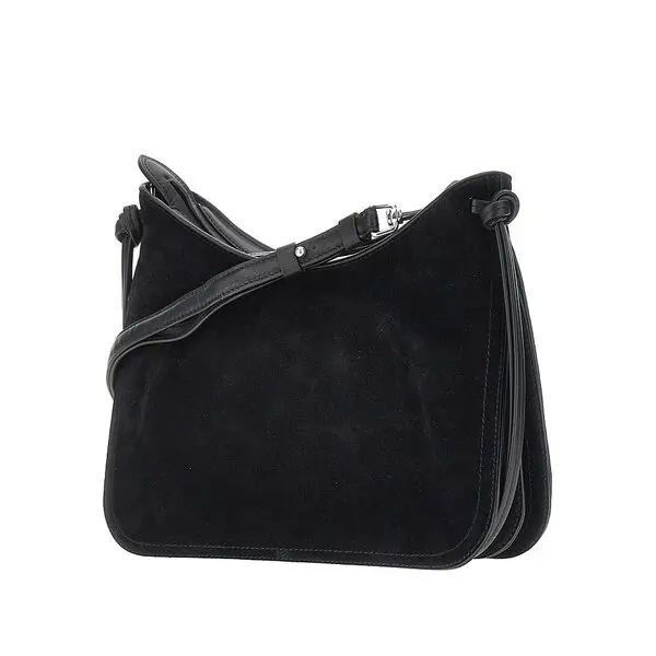 Phoebe Philo Leather Small 'gig' Shoulder Bag - Black