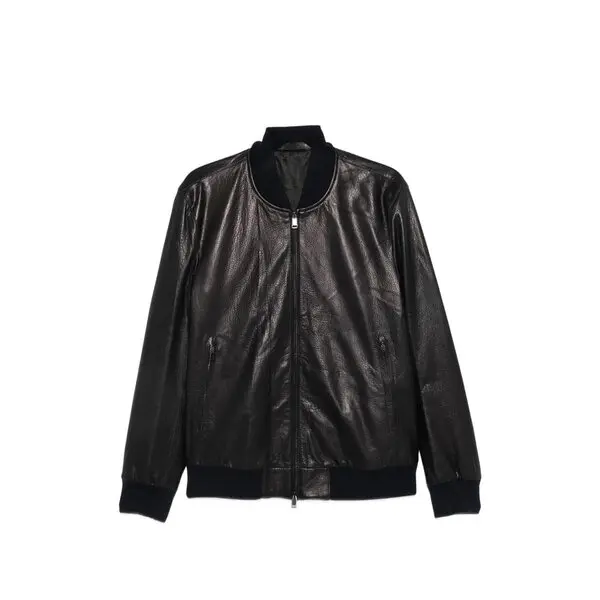 Brioni Leather Jacket - Black