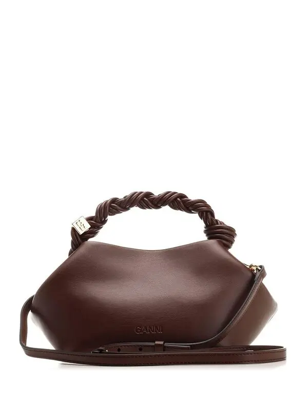 GANNI Bou Recycled Leather Handbag