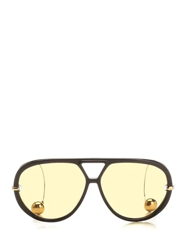 Bottega Veneta Loop Glasses - Black